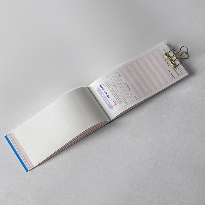 Bill Books-Coloured Bill Books Design Templates - 2014