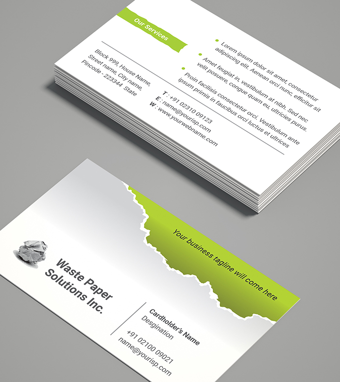 Business Card-Economy Business Cards Design Templates - 798