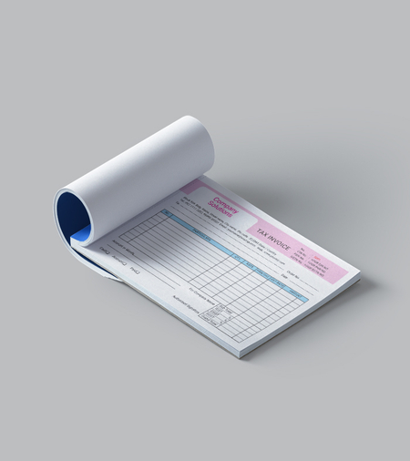 Coloured Bill Books Printing, Order Coloured Bill Books Online